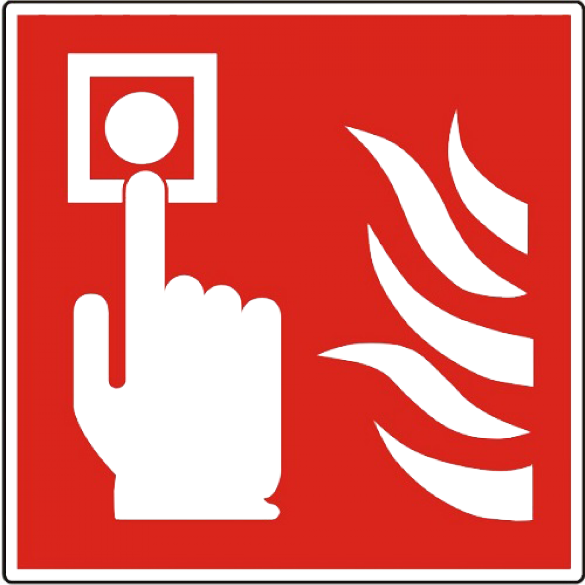 Pictogram Handmelder NEN-EN-ISO 7010