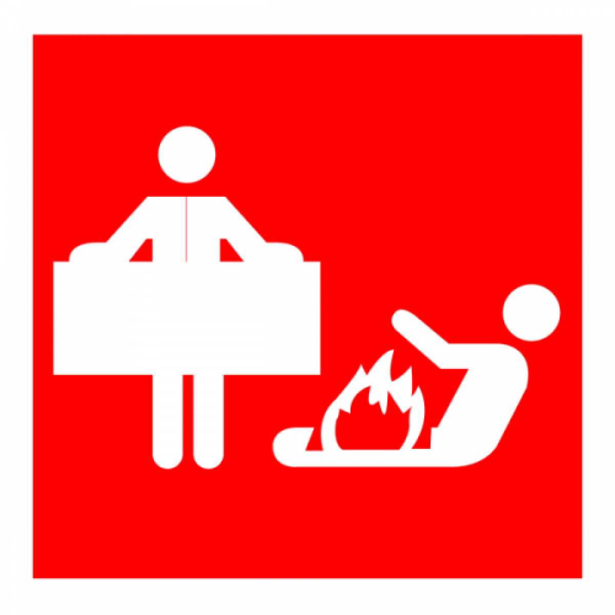 Pictogram Blusdeken | RH Brandbeveiliging