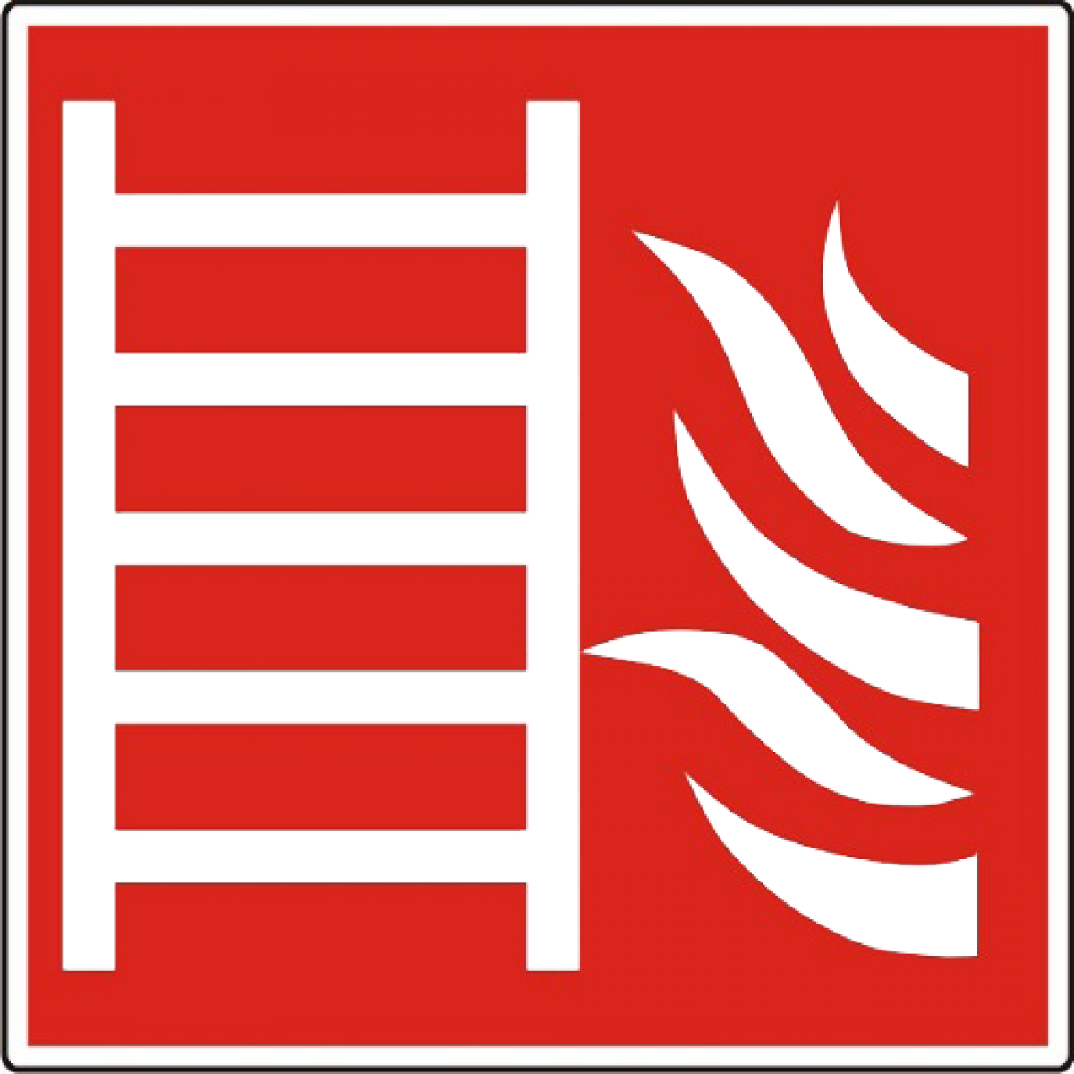 Pictogram vluchtladder NEN-EN-ISO 7010