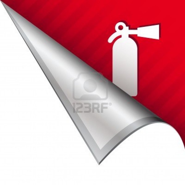 Pictogram Gebruiksaanwijzing Poederblusser